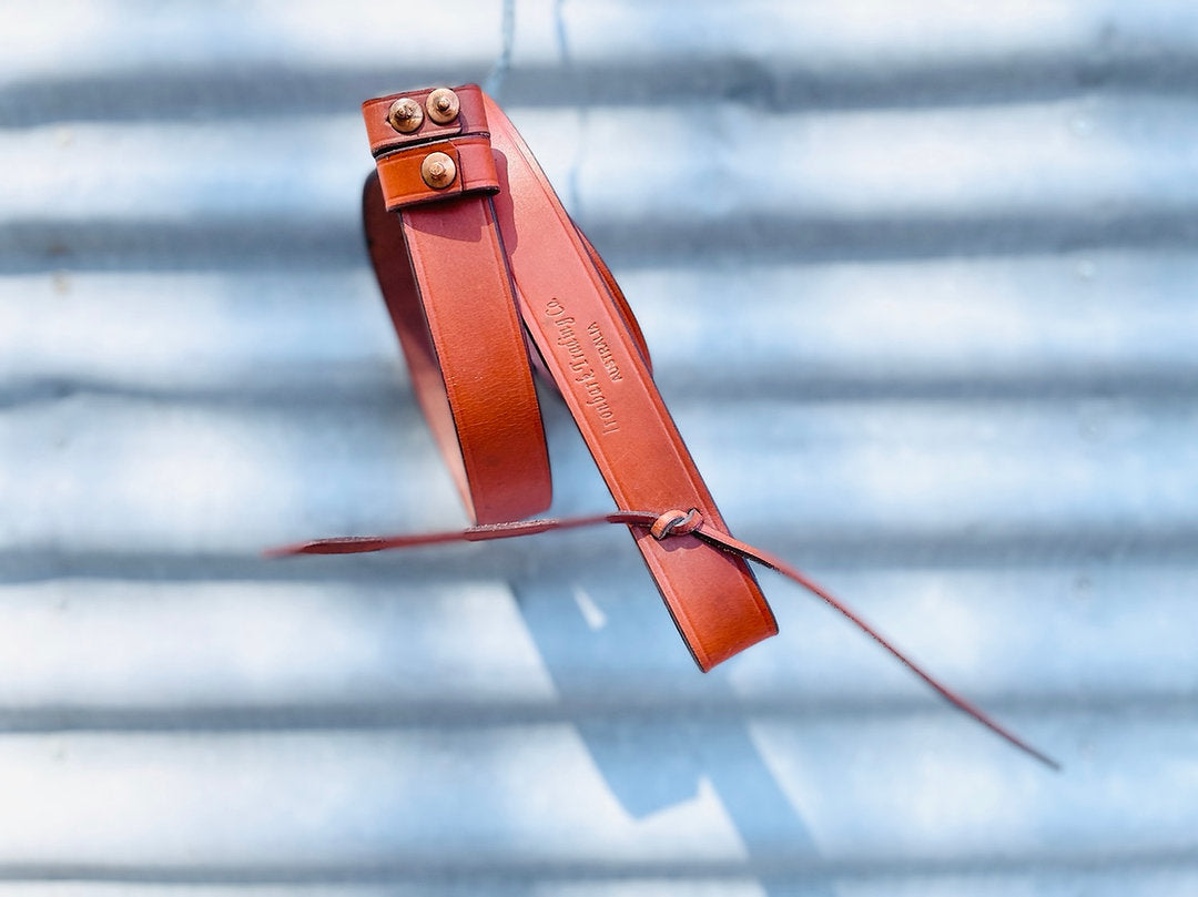 Light Horse WWI & WWII British Lee Enfield SMLE Leather Rifle Sling Re ...